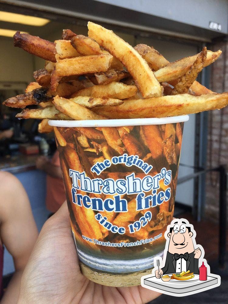 Thrashers French Fries, 8th St & Boardwalk in Ocean City - Restaurant ...