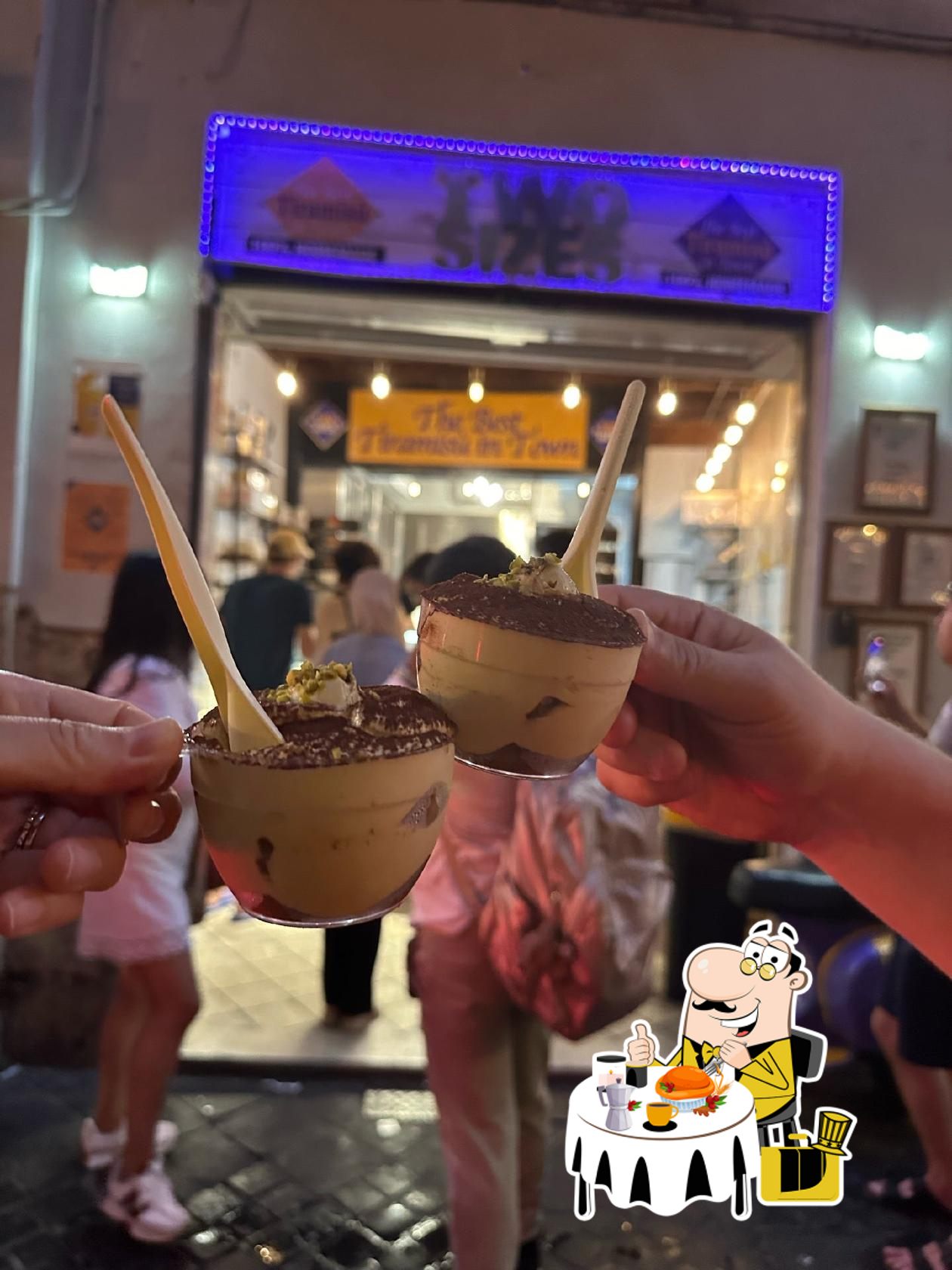Two Sizes, Rome, Spagna - Restaurant menu, prices and reviews