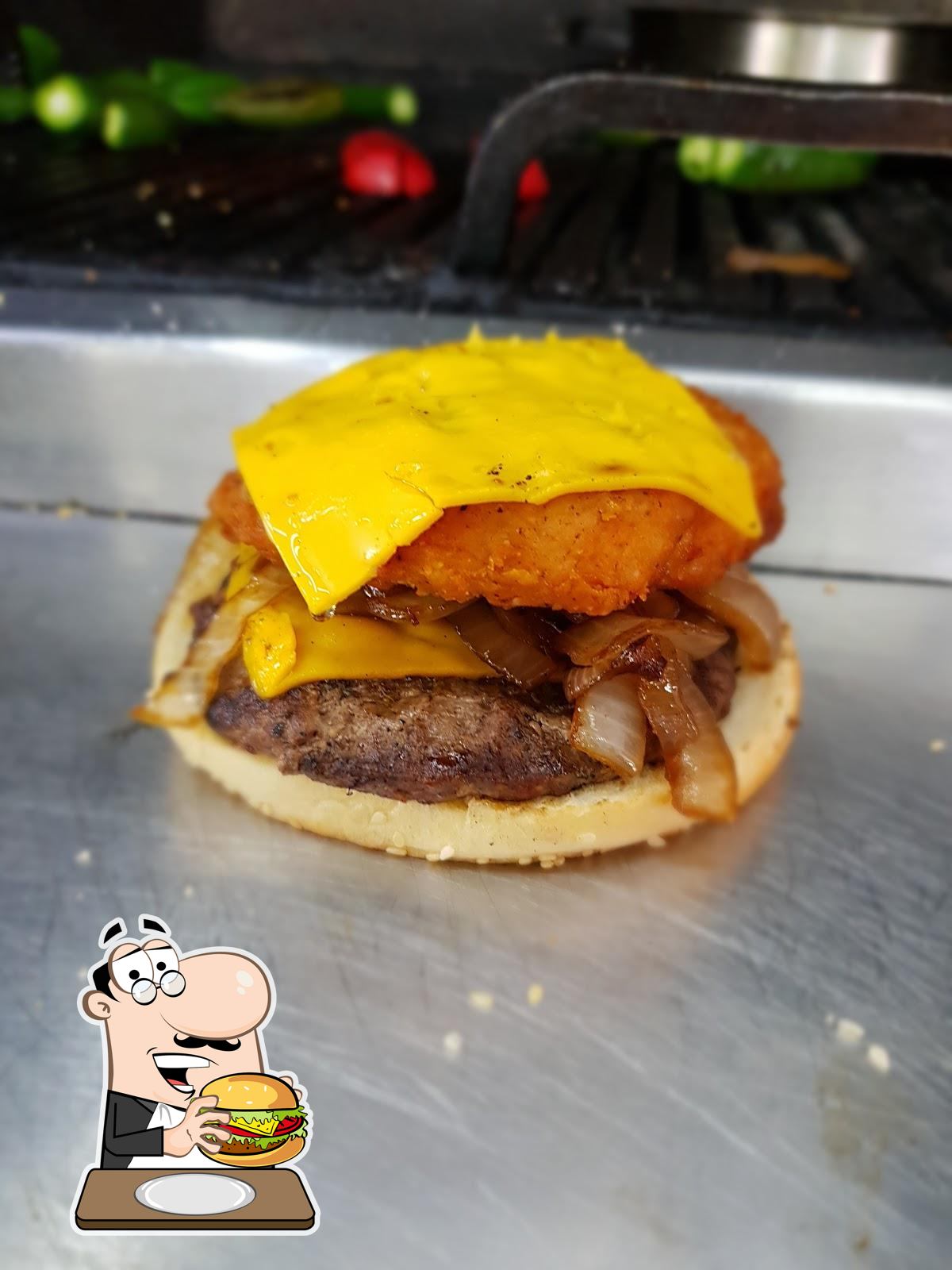 The monkey's burgers restaurant, Ciudad Juarez, C. Arroyo del Mimbre ...