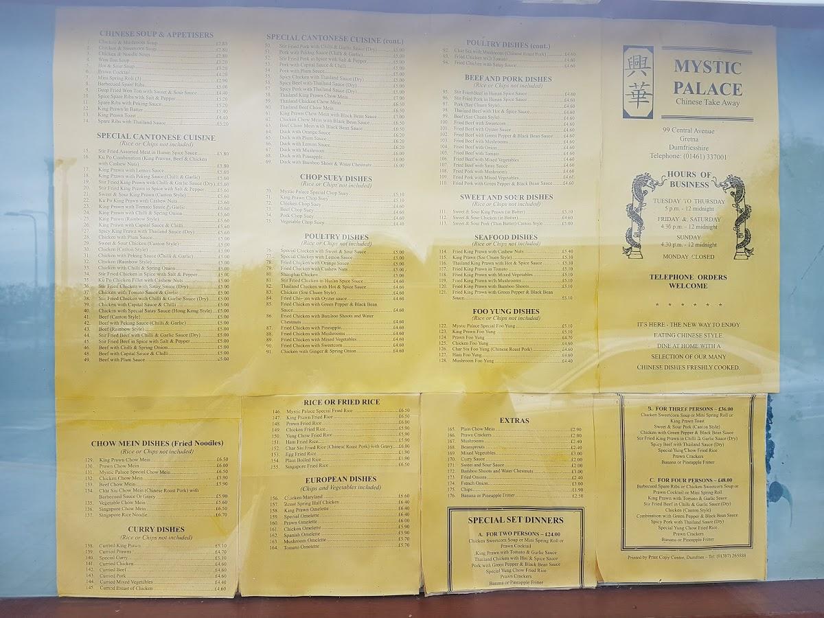 Mystic palace gretna restaurant menu - Restaurant Guru