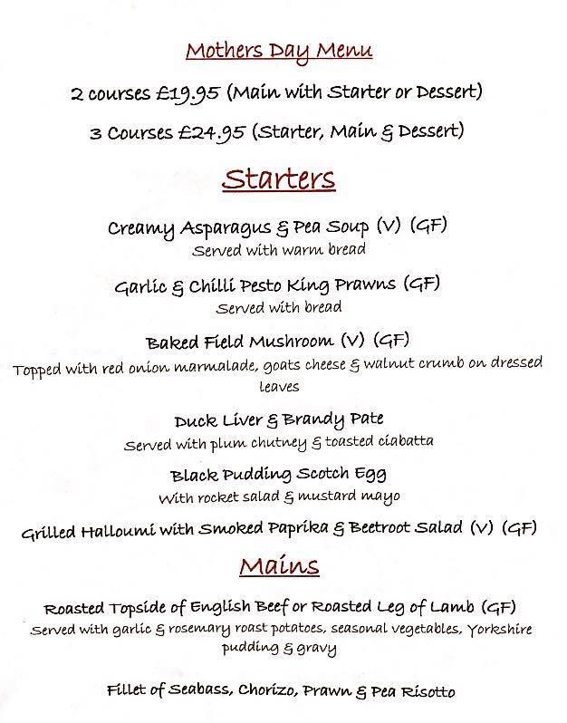 The four sons rastrick restaurant menu and review - Restaurant Guru