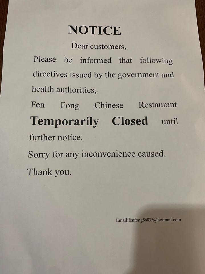 Fen fong chinese restaurant menu - Restaurant Guru