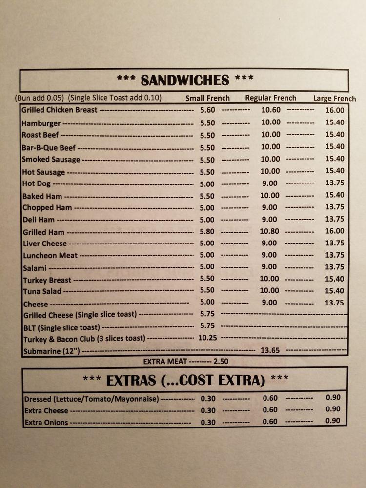 Sam's po boys jefferson restaurant menu - Restaurant Guru