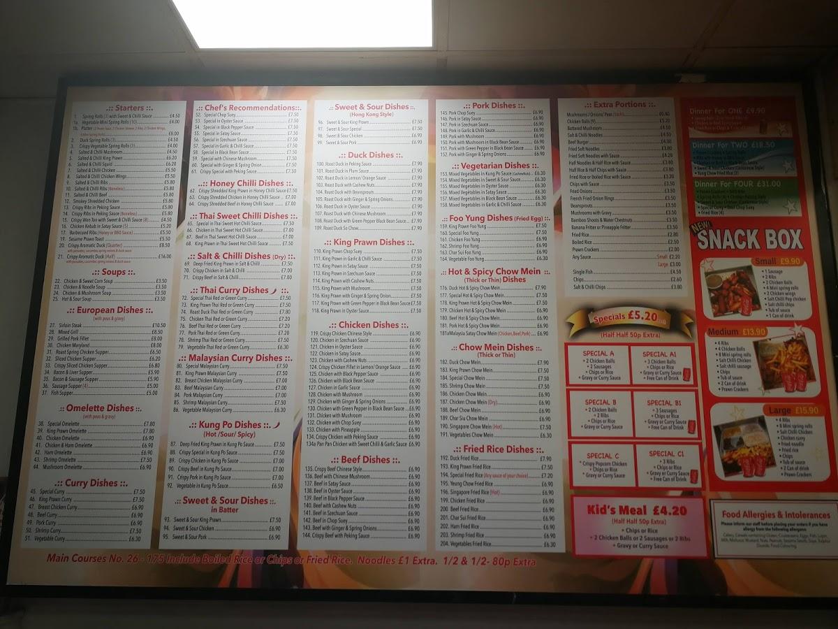 New century oldpark road restaurant menu - Restaurant Guru