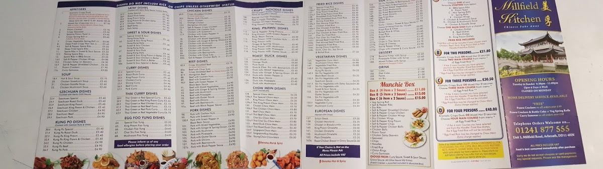 Millfield kitchen arbroath restaurant menu - Restaurant Guru