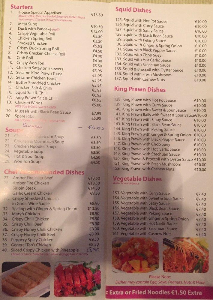 Jasmine court newcastle west restaurant menu - Restaurant Guru
