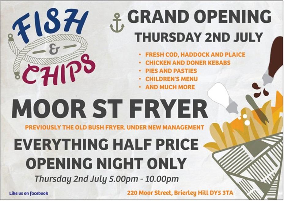 Moor street fryer restaurant menu - Restaurant Guru