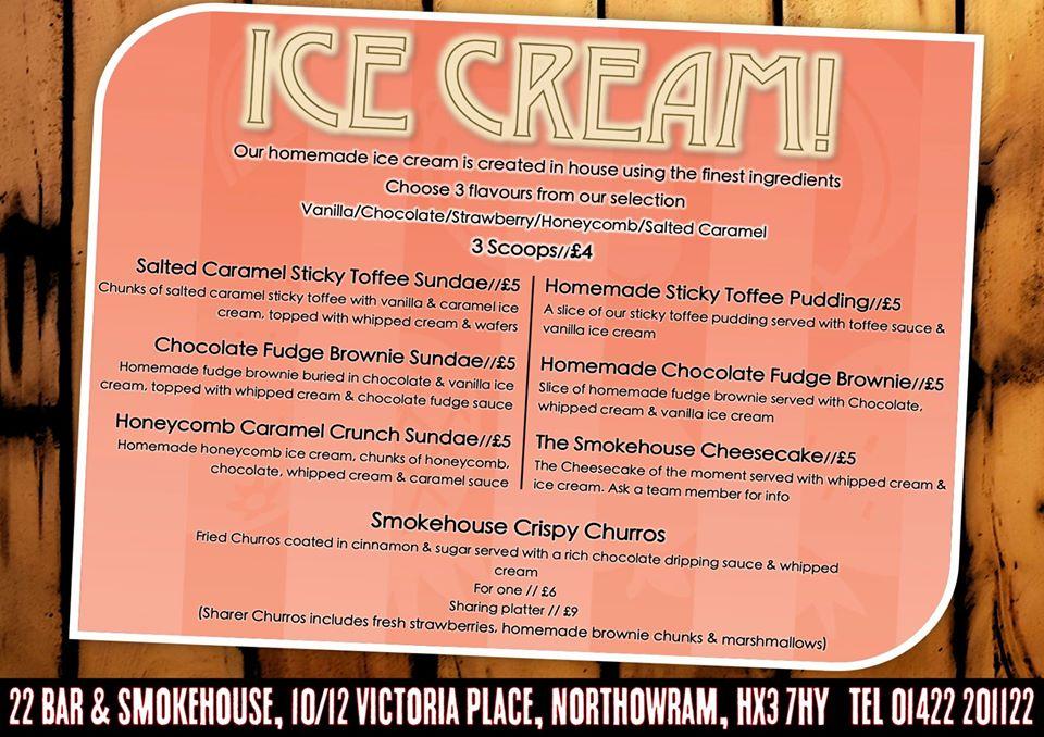 22 bar and smokehouse menu - Restaurant Guru