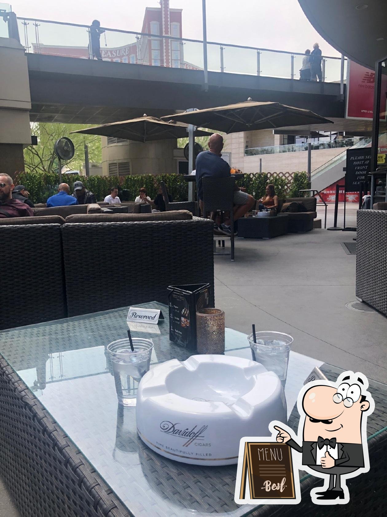 Davidoff of geneva cigar bar menu las vegas nv and review - Restaurant Guru