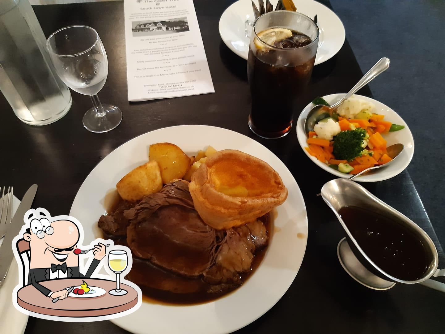 The cedar tree restaurant in lymington menu and review - Restaurant Guru