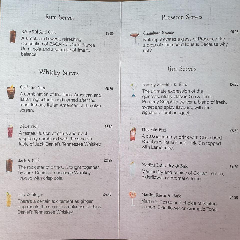 The bush revived restaurant menu - Restaurant Guru