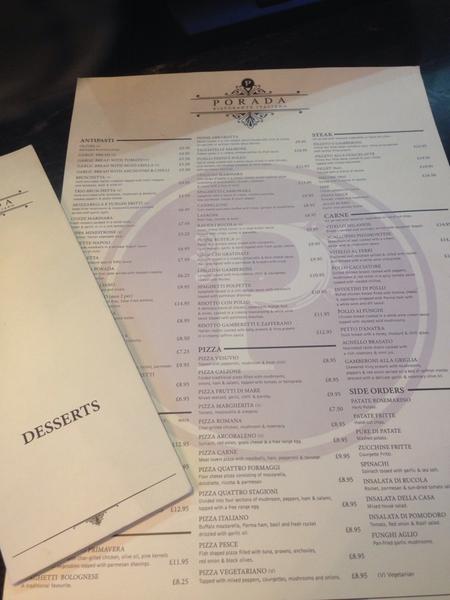 Porada whitefield restaurant menu - Restaurant Guru