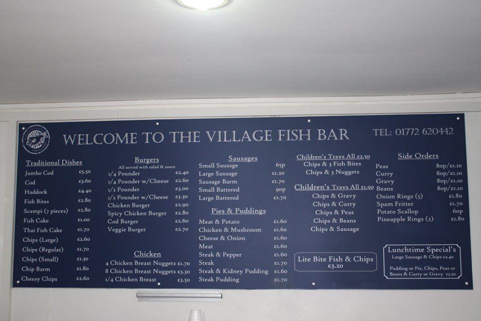 Poplar fish bar bamber bridge menu - Restaurant Guru