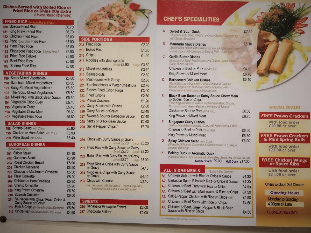 Jade house newmills restaurant menu - Restaurant Guru