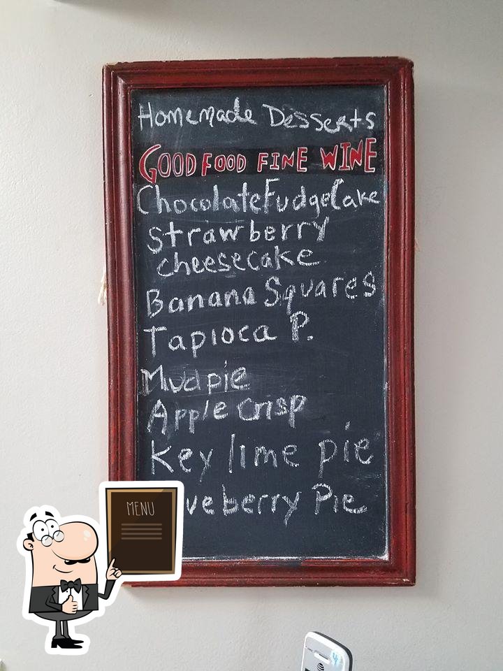 Menu of Blue Point Restaurant, Acushnet - reviews and ratings