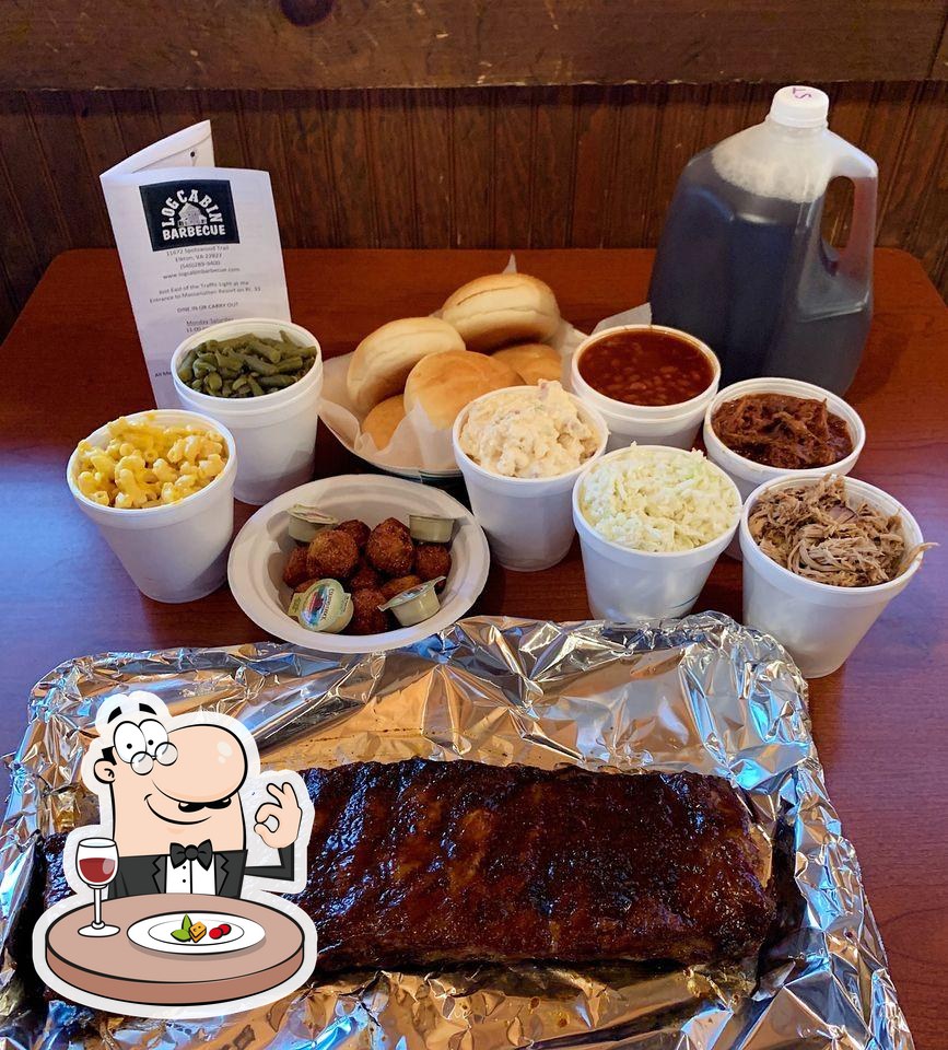 Log Cabin Barbecue, 11672 Spotswood Trail in McGaheysville - Restaurant ...