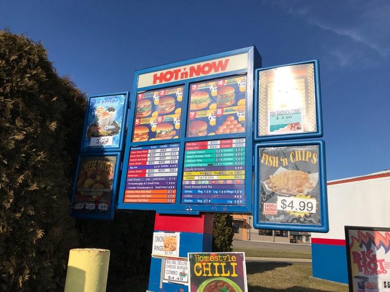 Hot 'n Now Hamburgers in Sturgis - Restaurant menu and reviews