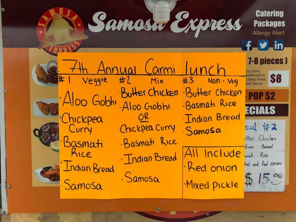 Samosa Express, mobile vender in Penticton - Restaurant reviews