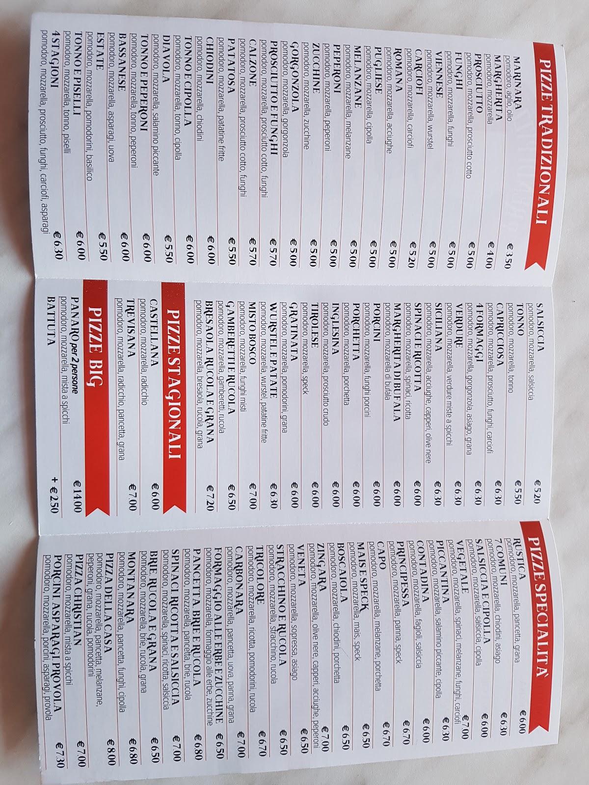 Prendi Pizza pizzeria, San Martino di Lupari - Menu e recensioni del ...