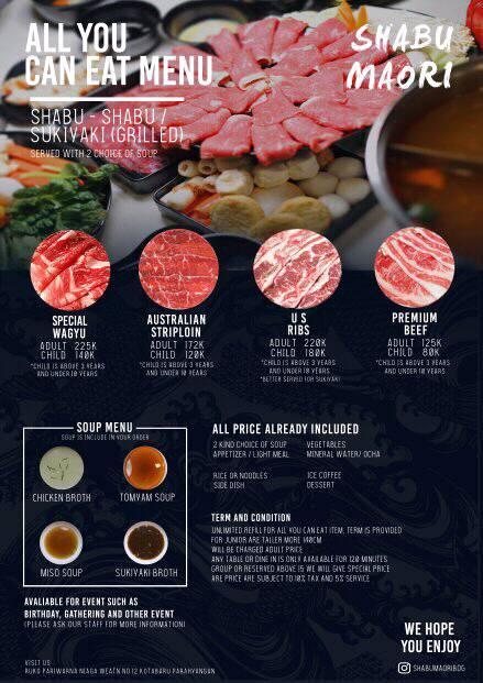 SHABU MAORI restaurant, Batujajar