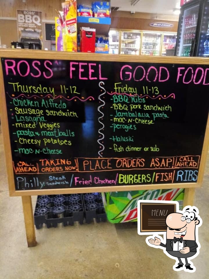 Ross' Eatery and Pub in Lordstown - Restaurant menu and reviews