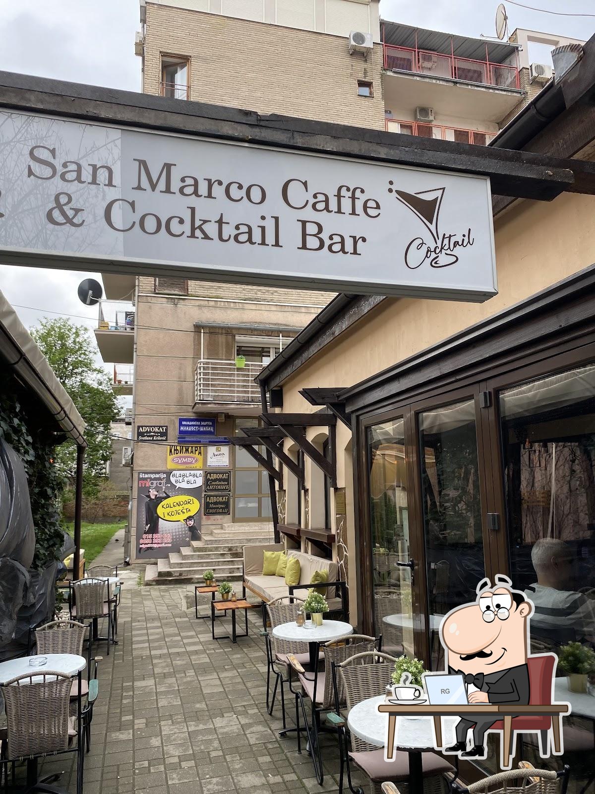 San Marco Cafe & Cocktail Bar, Šabac - Speisekarte, Preise und Bewertungen