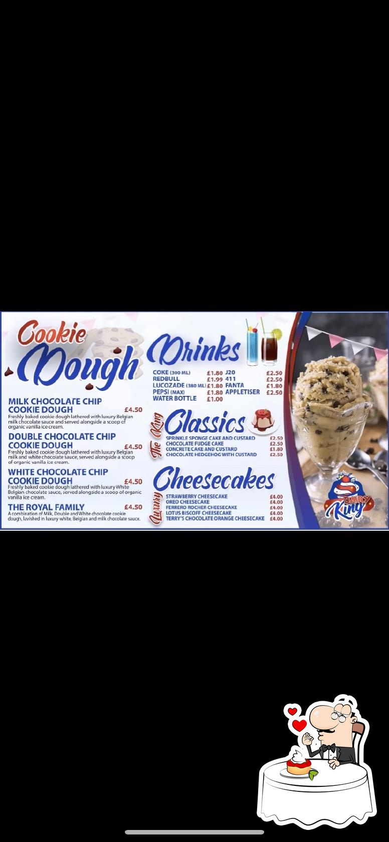 Dairy King, Birmingham - Restaurant menu, prices and reviews