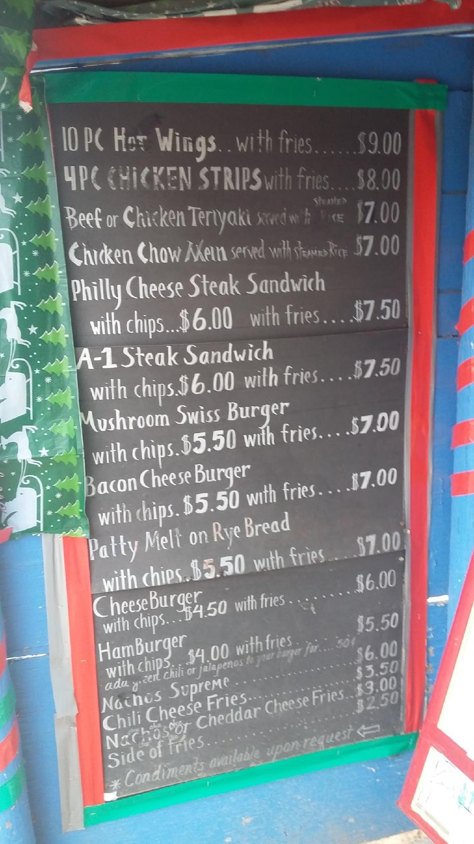 Spider Grill / Catering, Second Mesa - Restaurant menu, prices and reviews