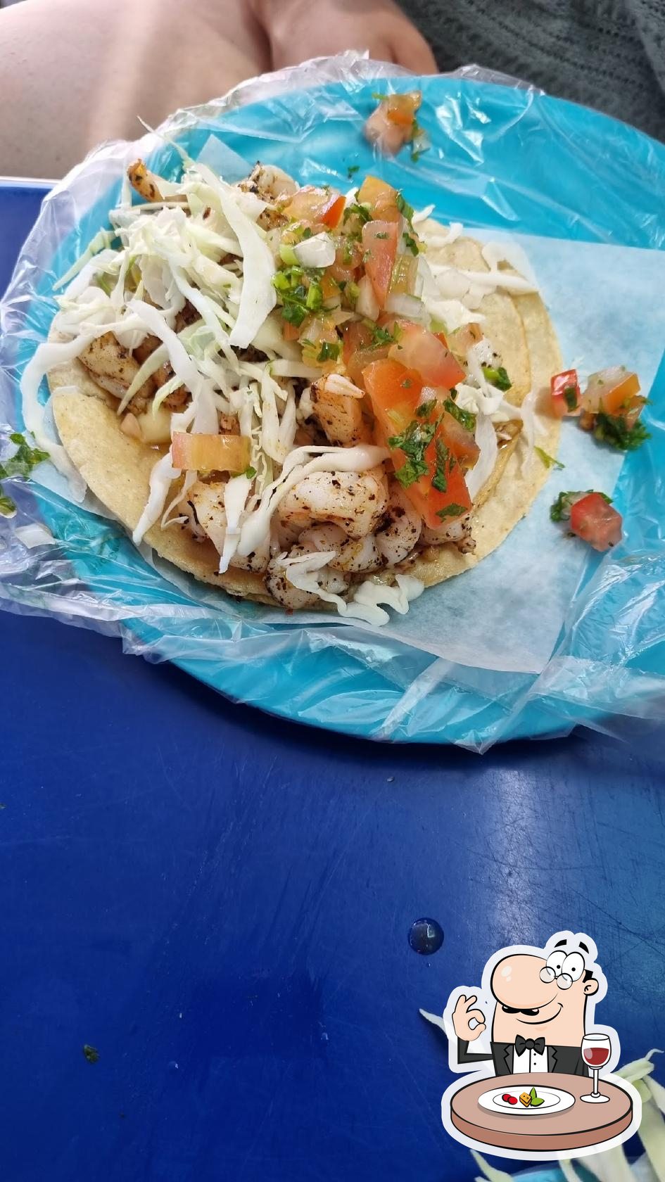 Tacos de Pescado San Felo Mariscos restaurant, Portico de San Antonio ...