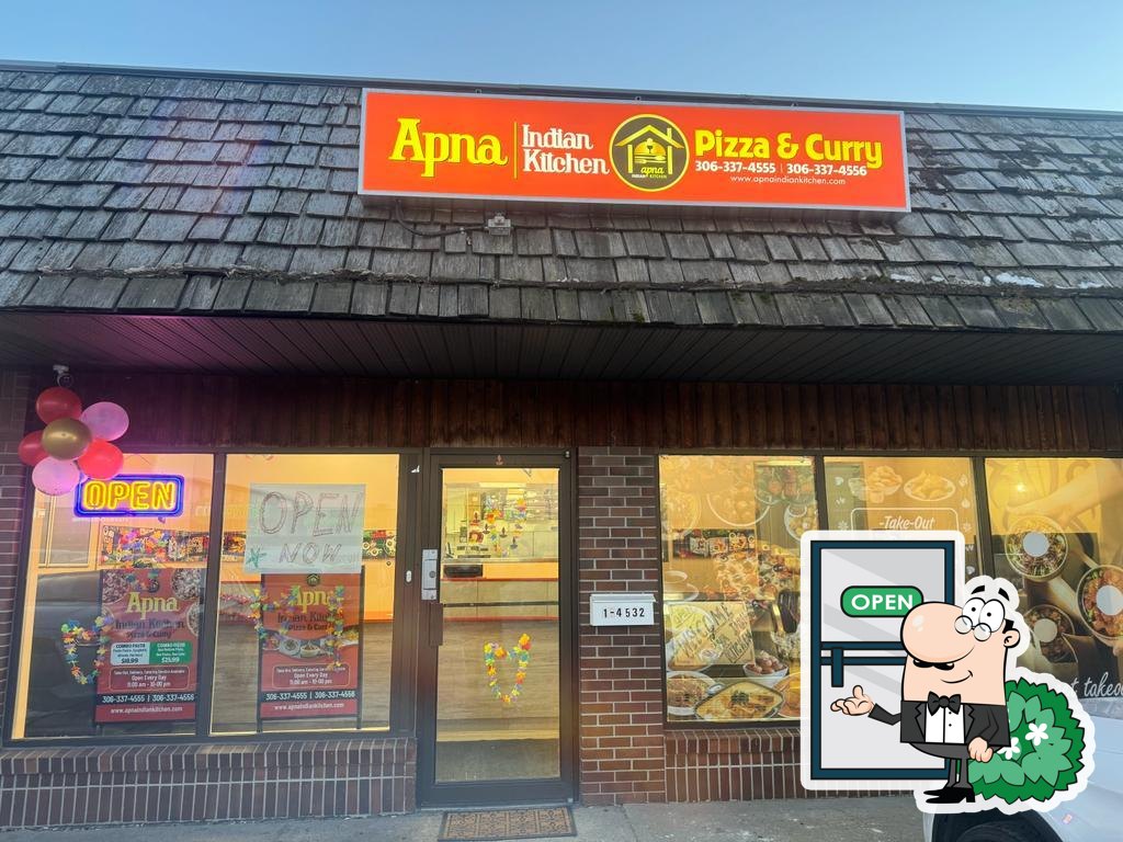 Apna Indian Kitchen Pizza & Curry in Regina - Restaurant menu and reviews