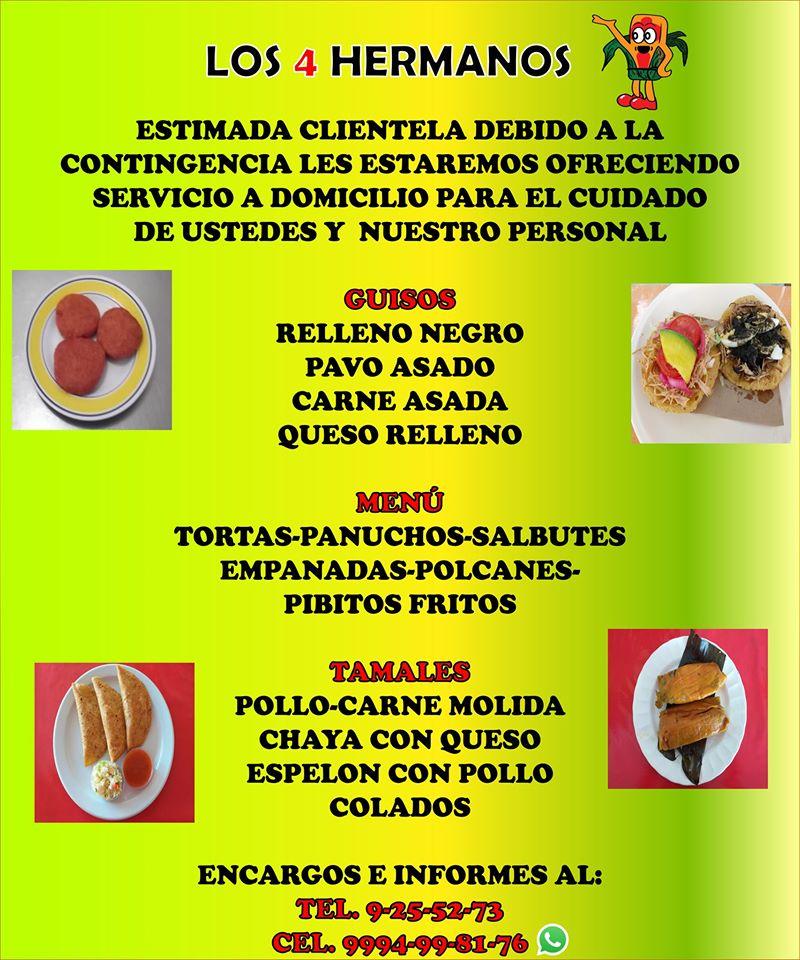 Los 4 Hermanos restaurant, Merida, CALLE 15 #201 Int: C - Restaurant ...