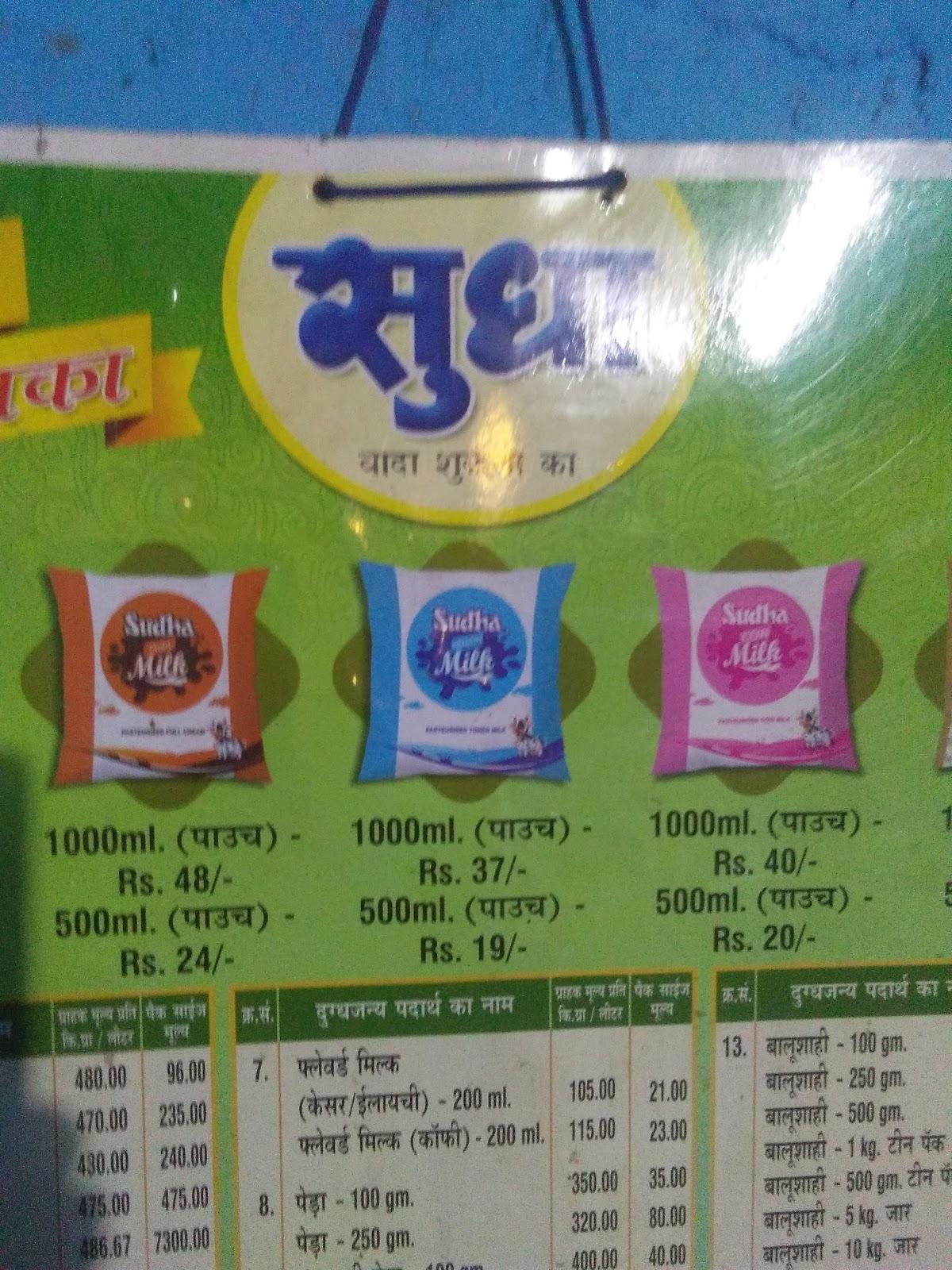 Muskan Lassi & Sudha Milk Parlor, India