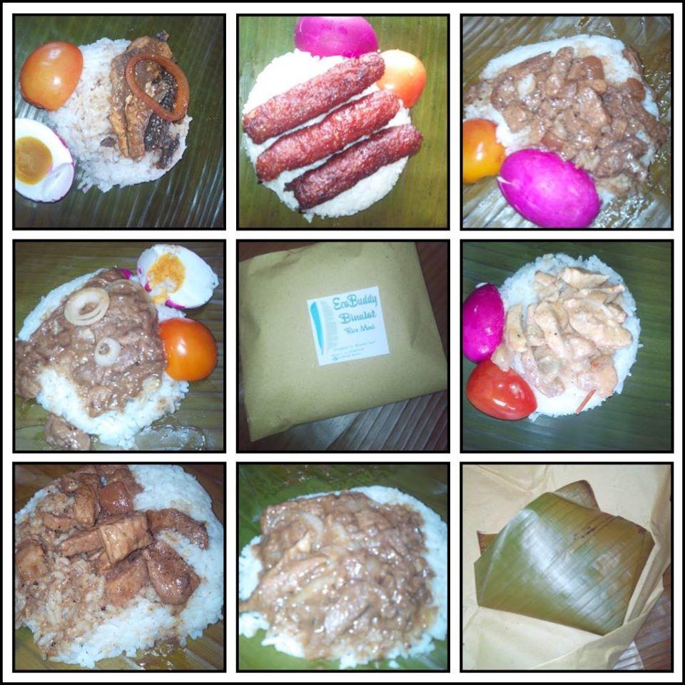 EcoBuddy Binalot rice meals restaurant, Davao City