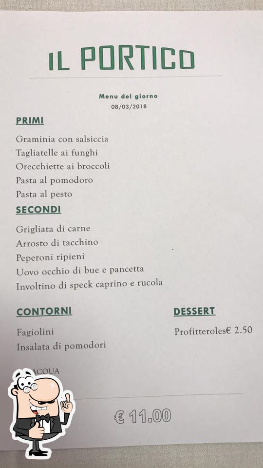 il portico ristorante pizzeria, Brugherio - Menu del ristorante, prezzi ...