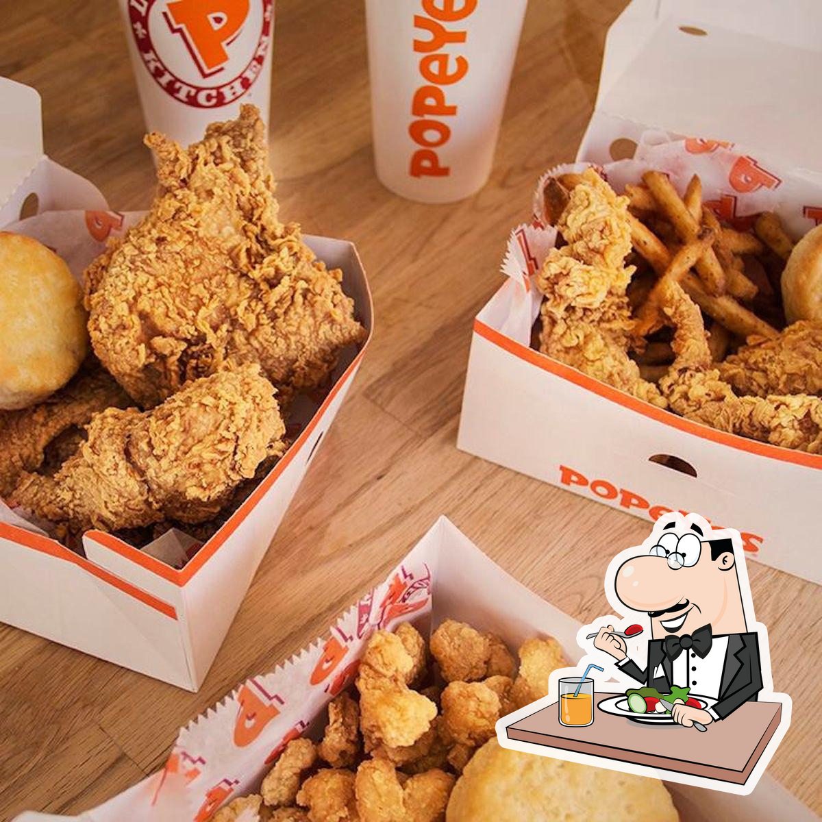 Popeyes, 7501 S Perry Ave in Chicago - Restaurant menu