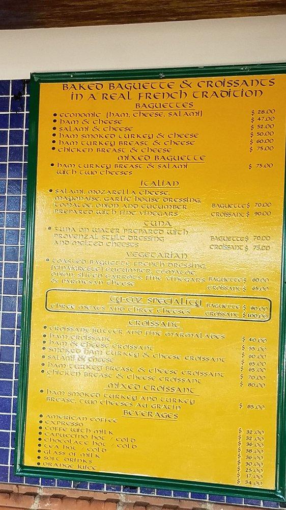 Ty-Coz Express, Cancún - Menú del restaurante, precios y reseñas
