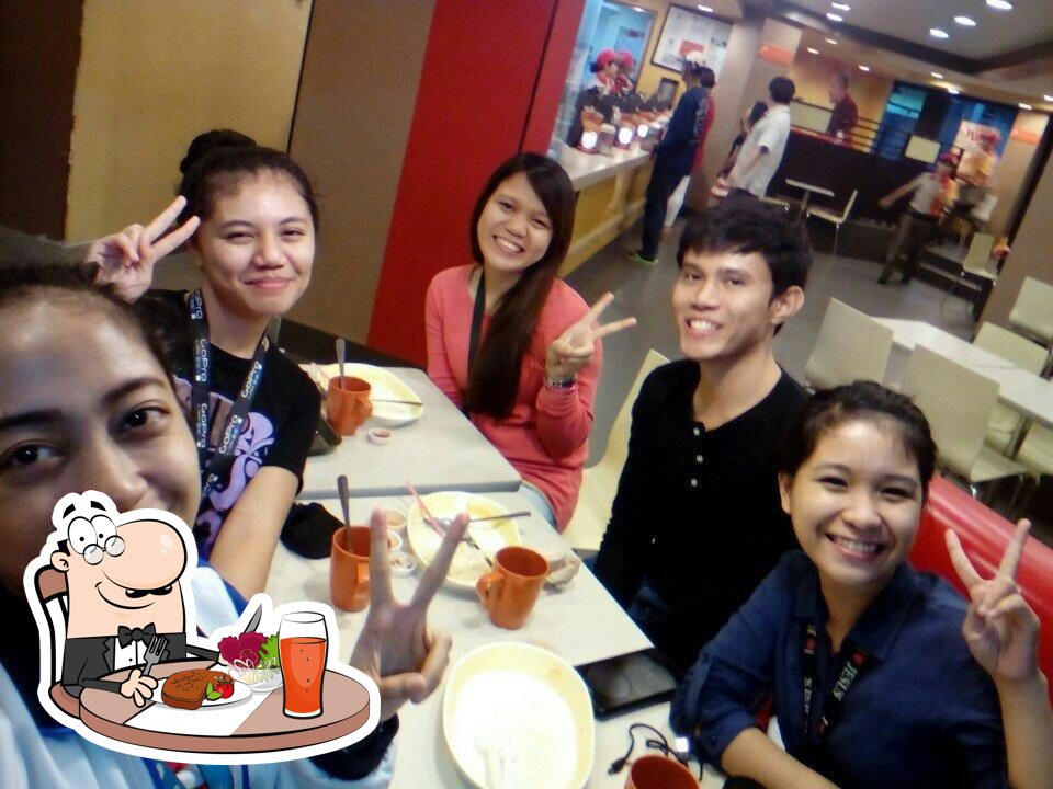 Jollibee restaurant, Cebu City, G/F Colonnade Mall - Restaurant menu
