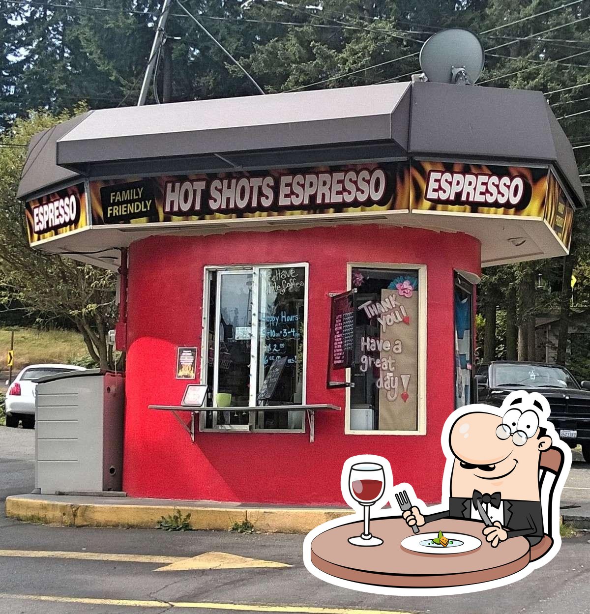 Hot Shots Espresso in Edmonds - Restaurant menu
