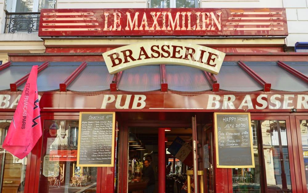 Le Maximilien restaurant, Paris, 28 Bd Diderot - Restaurant menu and ...