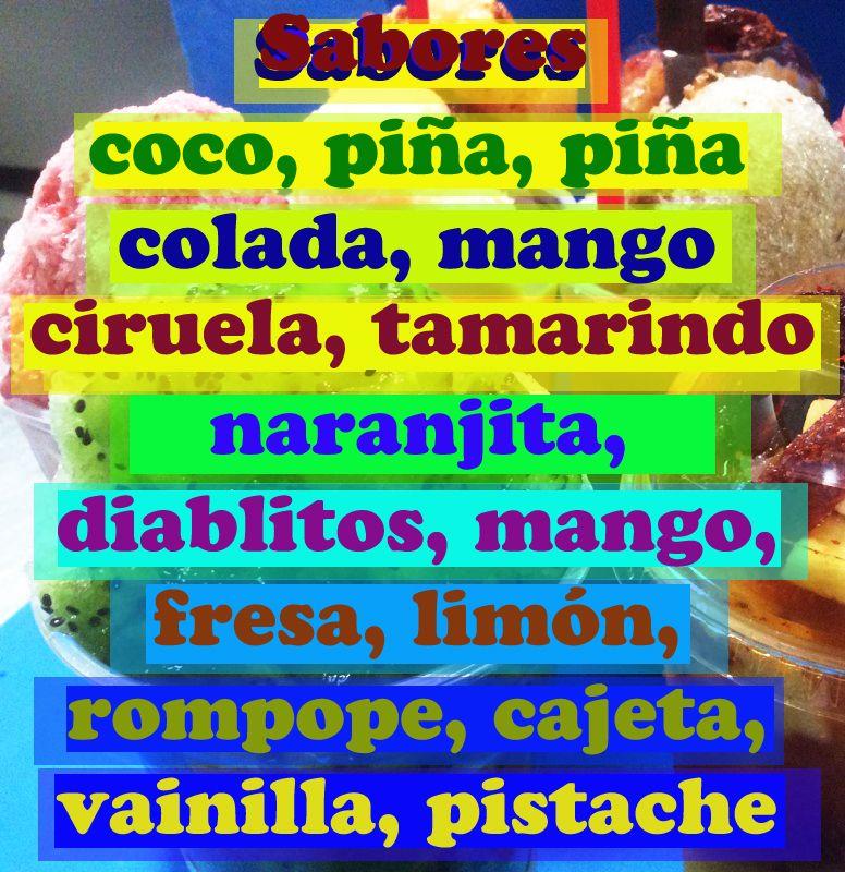 Raspados •Las Frutas•, La Paz