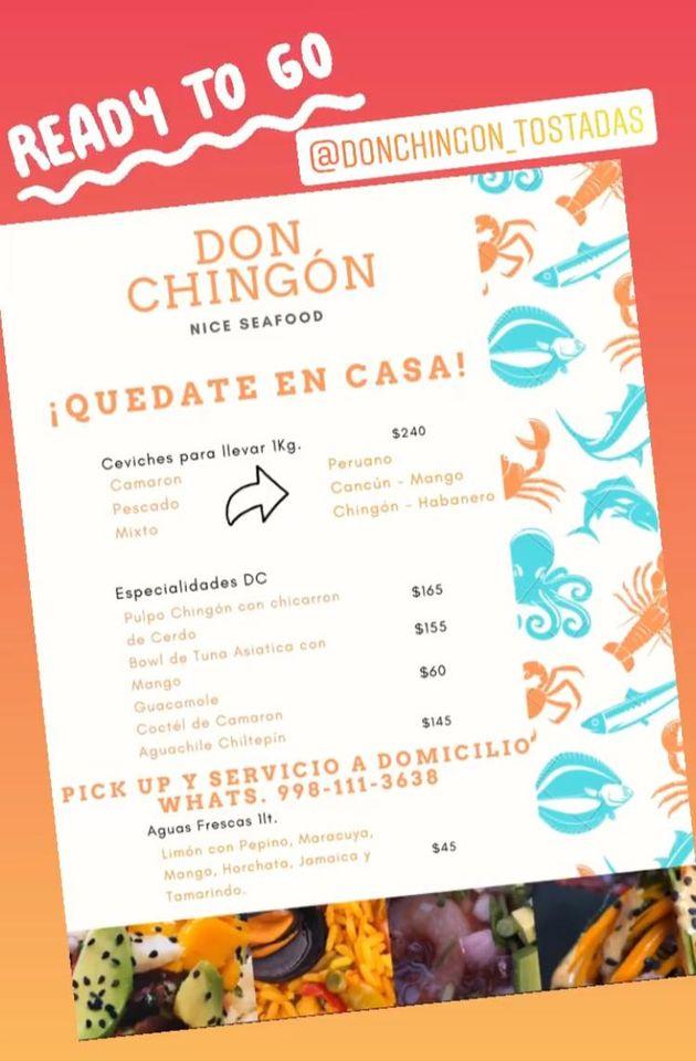 Don Chingón Cancún, Cancún - Menú del restaurante, precios y reseñas