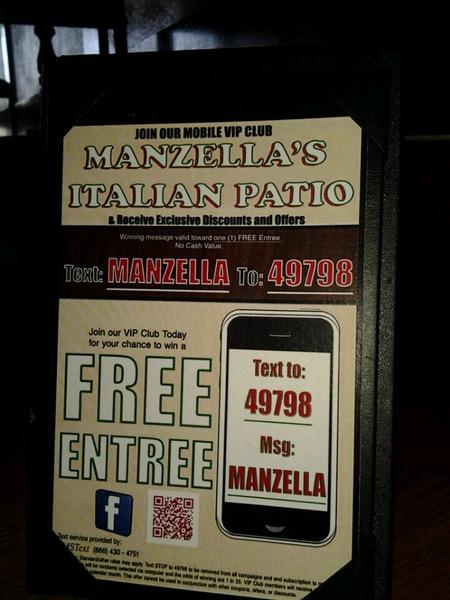 Manzella's Italian Patio in Champaign - Restaurant menu and reviews