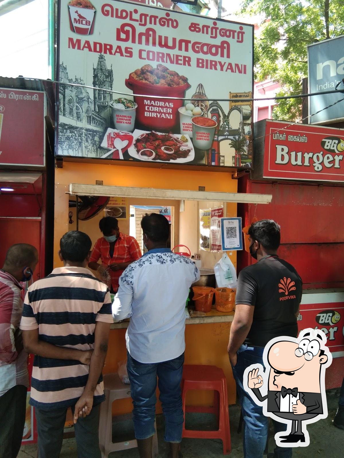 Madras corner biriyani, Chennai - Restaurant menu, prices and reviews
