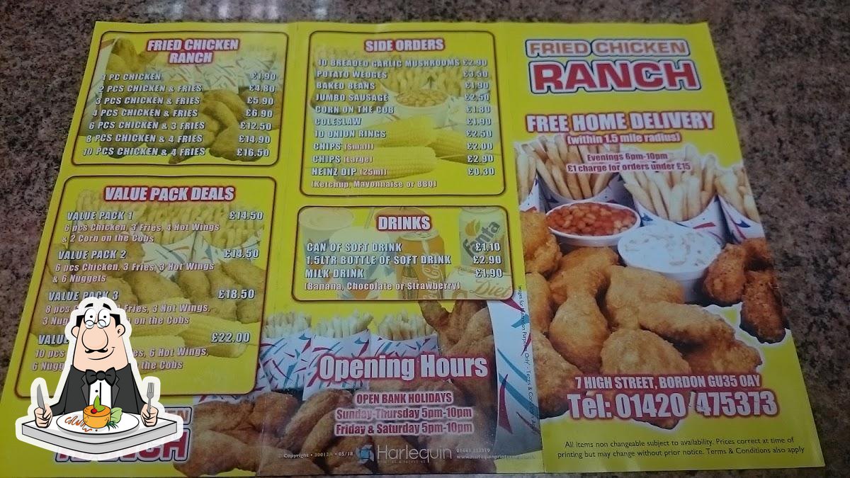 Fried Chicken Ranch, Bordon - Restaurant menu, prices and reviews