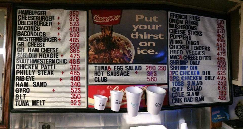 Ohio Inn, Warren - Restaurant menu, prices and reviews