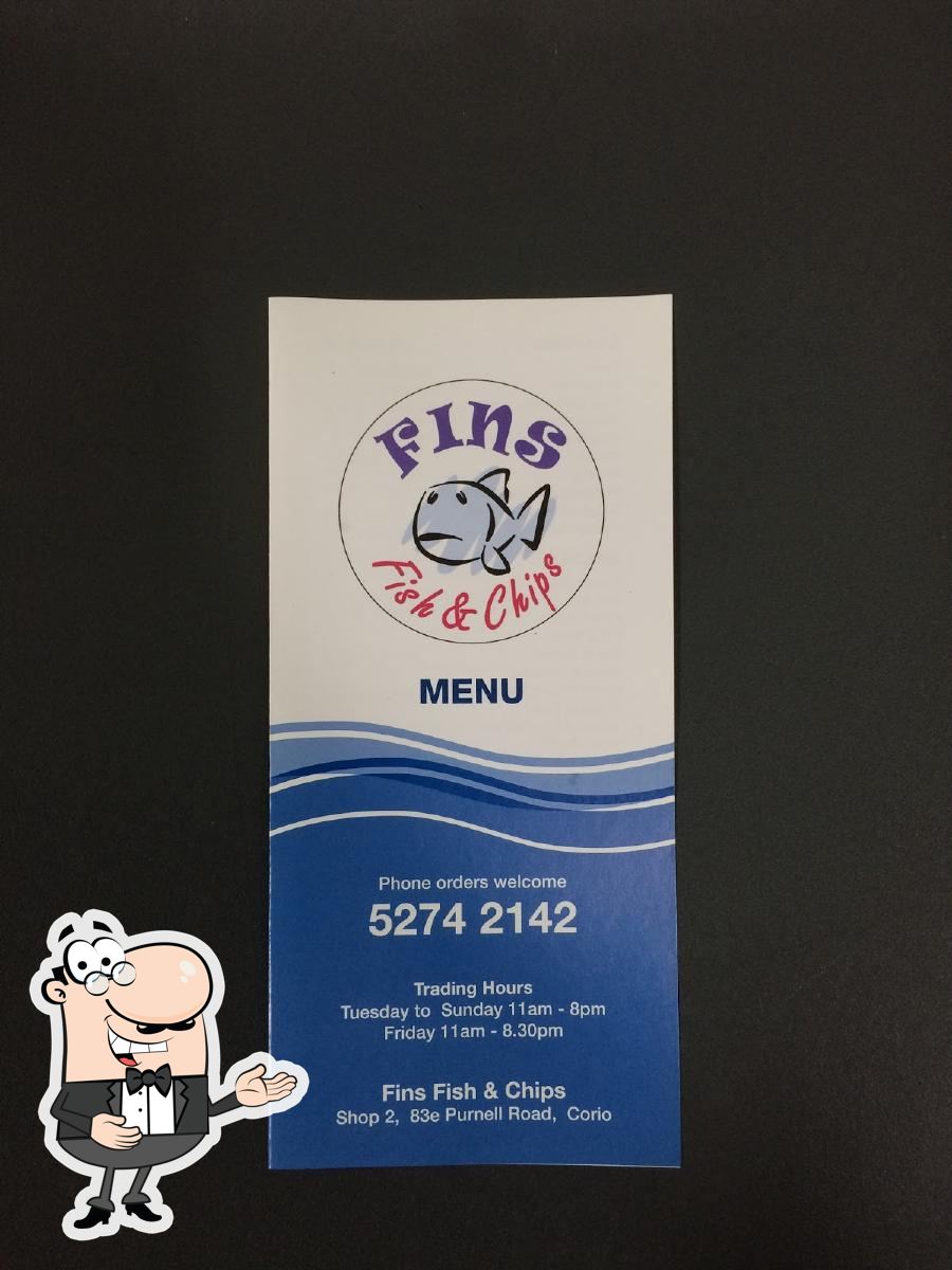 Fin's Fish & Chips in Corio - Restaurant menu and reviews