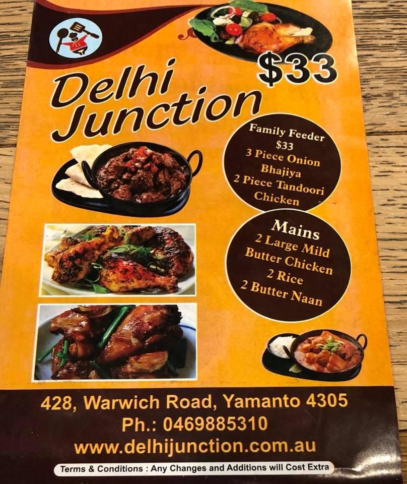 Delhi Junction in Yamanto - Restaurant menu and reviews