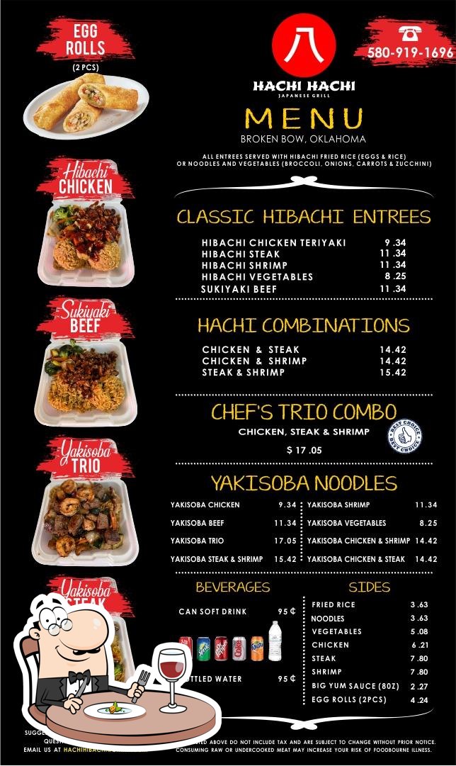 Hachi Hachi in Broken Bow - Restaurant menu and reviews