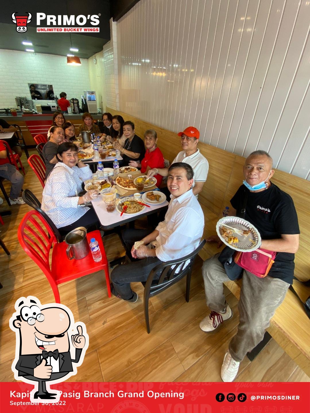 Primo's Unlimited Bucket WIngs, Pasig - Restaurant menu, prices and reviews