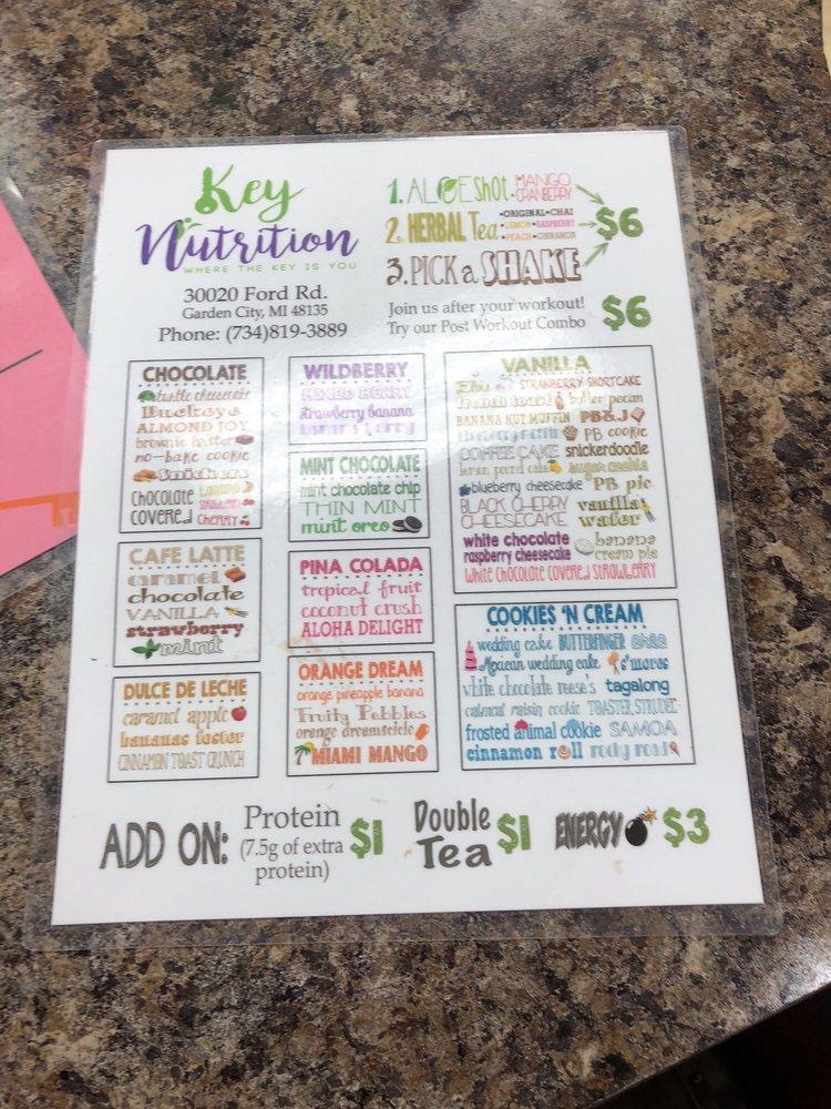 Key Nutrition in Garden City - Restaurant menu and reviews